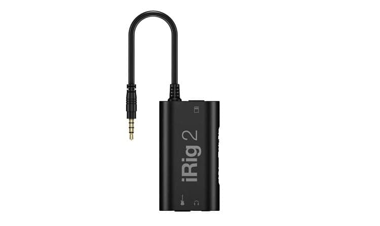 IK Multimedia iRig 2 Guitar Interface for iOS Devices