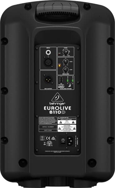 Behringer Eurolive B110D 10" PA Powered Speaker 300W