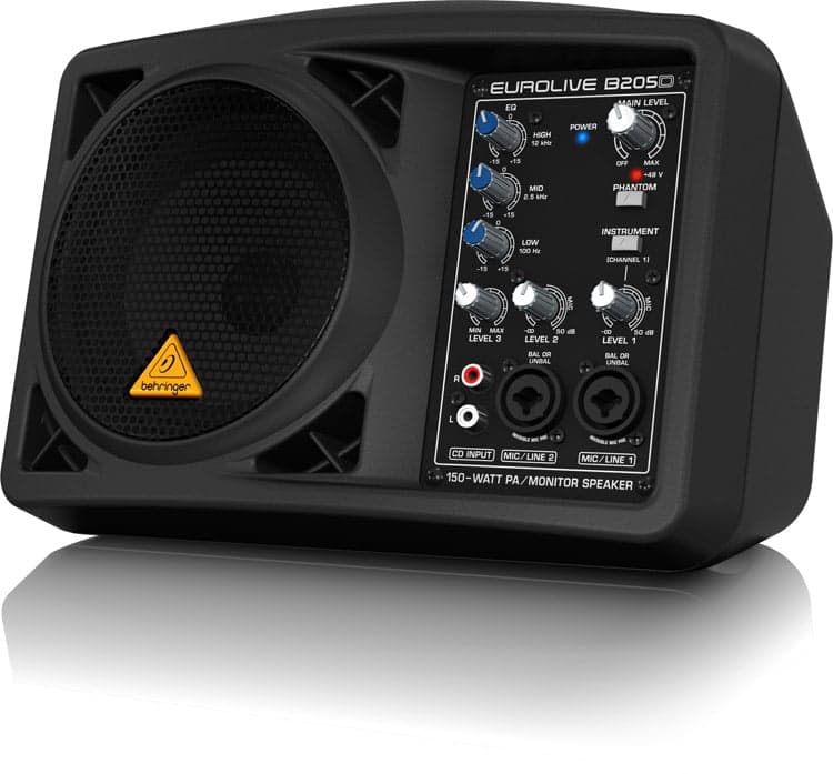 Behringer B205D Eurolive Portable PA Speaker 150W