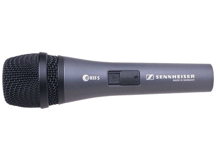 Sennheiser E835-S Vocal Dynamic Microphone with Switch