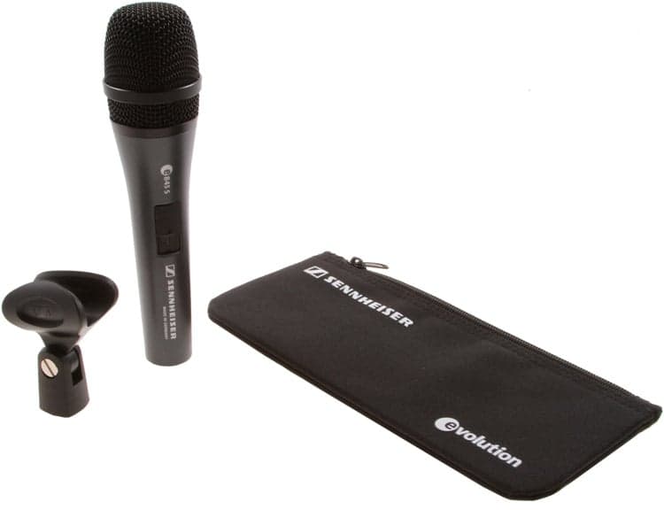 Sennheiser E845-S Vocal Dynamic Microphone with Switch