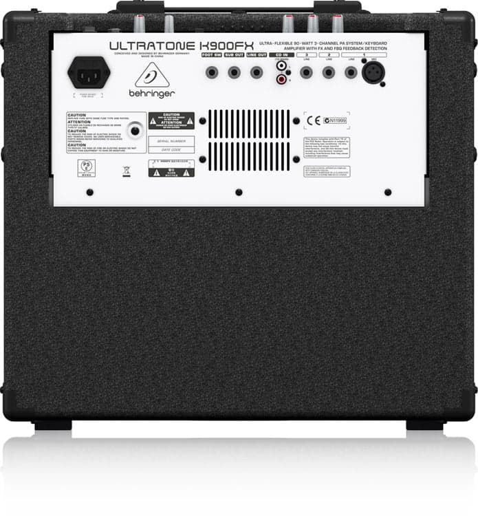 Behringer K900FX Keyboard Amp with Effects 90W