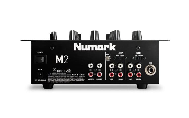 Numark M2 DJ Mixer 2 Channel