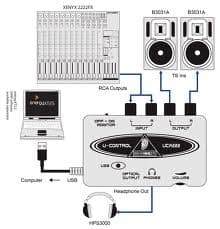 Behringer UCA202 External USB Sound Card DAC