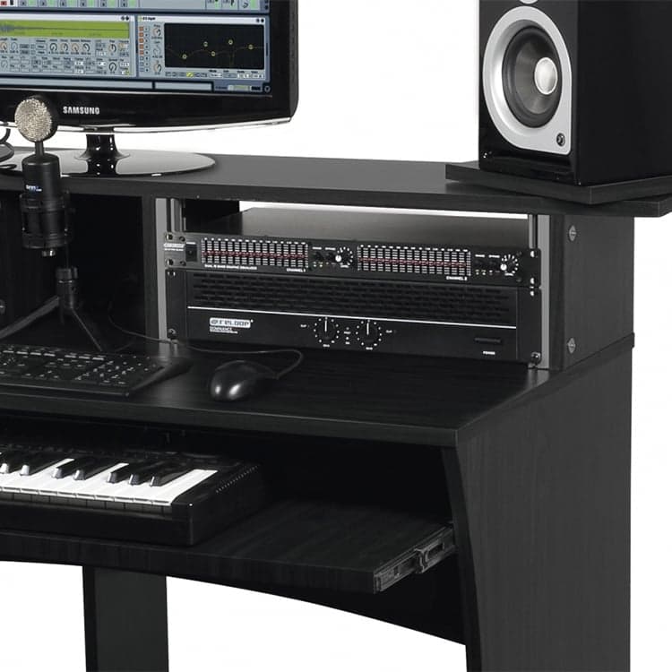 Glorious Workbench Studio Workstation Desk - Black - DJ City