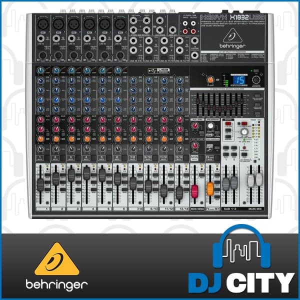 Behringer X1832USB PA Mixer 18 Channel