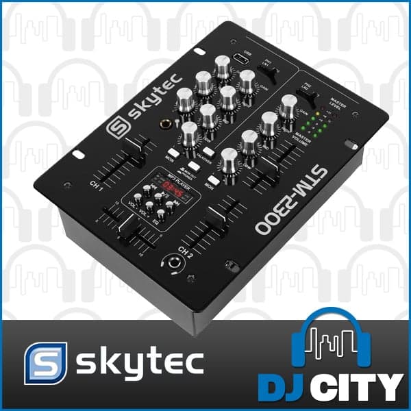 Skytec STM-2300 DJ Mixer 2 Channel