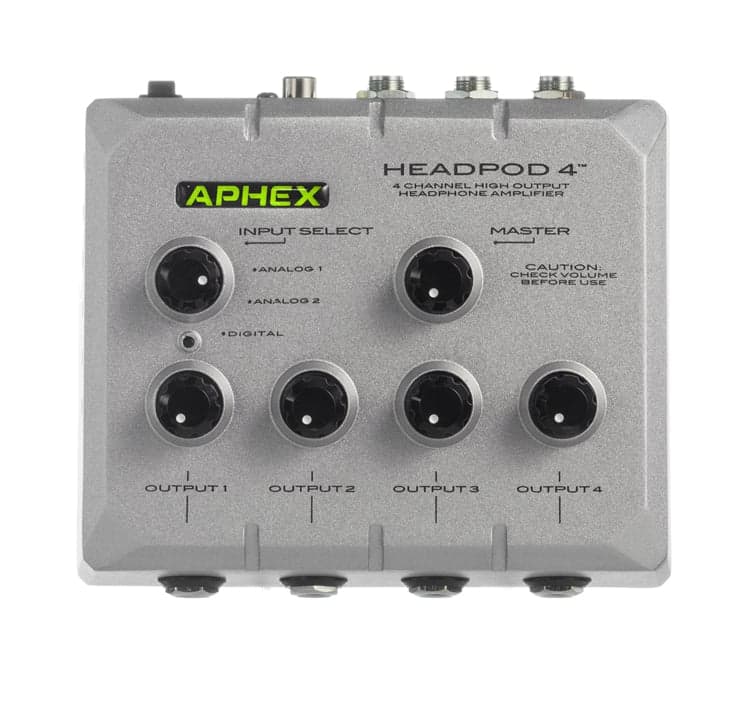 Aphex HEADPOD4 Headphone Amplifier 4 Channel