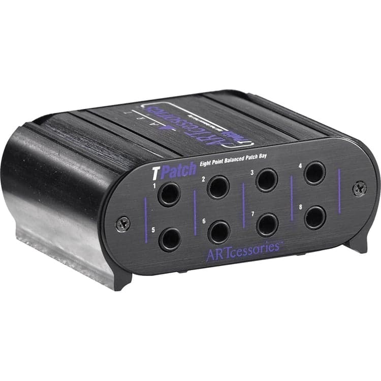 ART TPatch 8-Channel Balanced PatchBay