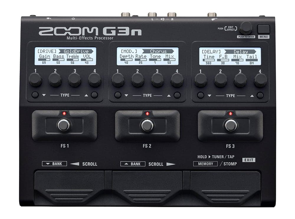 Zoom G3n Multi-Effects Guitar Pedal