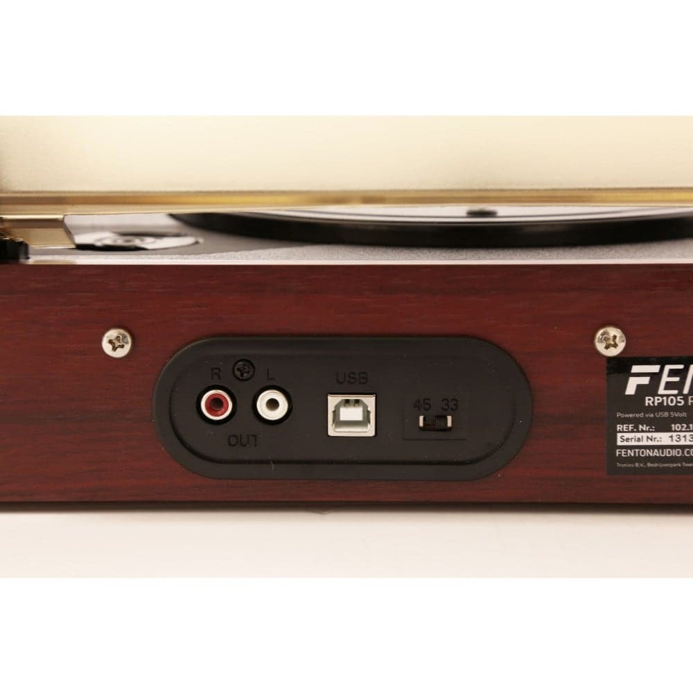 Fenton RP105 Record Player with USB Cable and Software