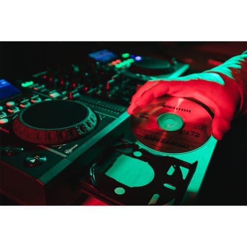 Gemini DJ Starter Pack with MDJ-600 DJ Deck and MM1 DJ Mixer