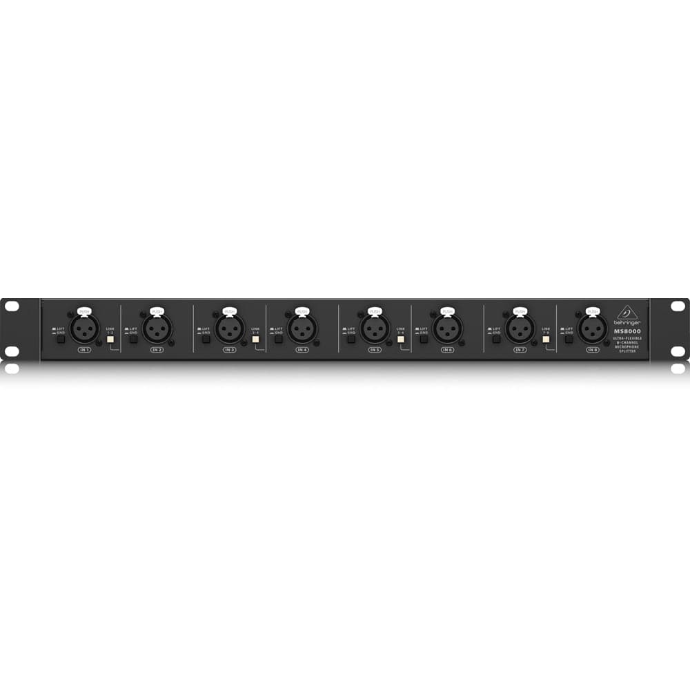 Behringer MS8000 Ultra-Flexible 8-Channel Mic Splitter