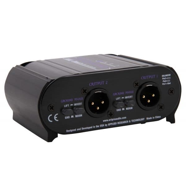 ART Dual Z Direct Dual Channel Passive DI Box