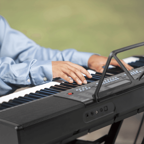 Max KB4SET 61 Key Keyboard, Stand, Bench & Headphones