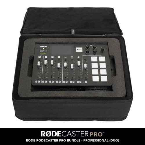 RODE RODECaster Pro Duo Bundle - Podcast Production Studio - DJ City