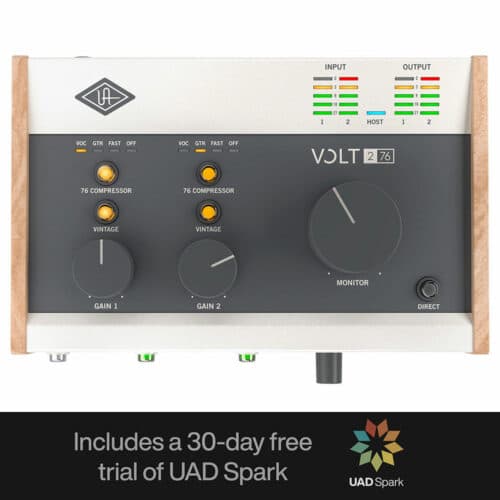 Universal Audio Volt 276 (2 in/ 2 out) USB 2 Audio Interface - DJ City