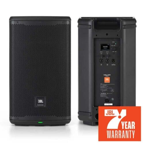 JBL EON710 Pair - 10" Inch PA Powered Speaker with BT 1300W