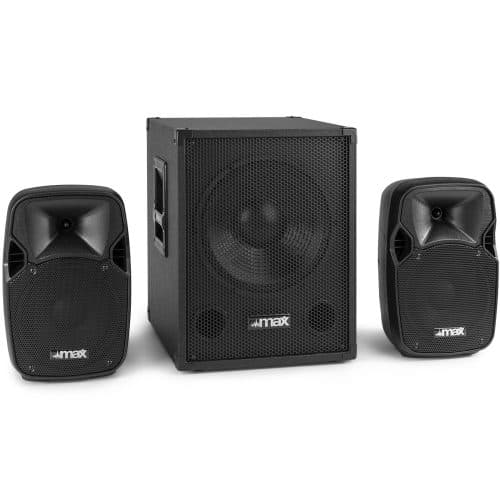 MAX MX700 2.1 Active Loudspeaker System with 12" Subwoofer