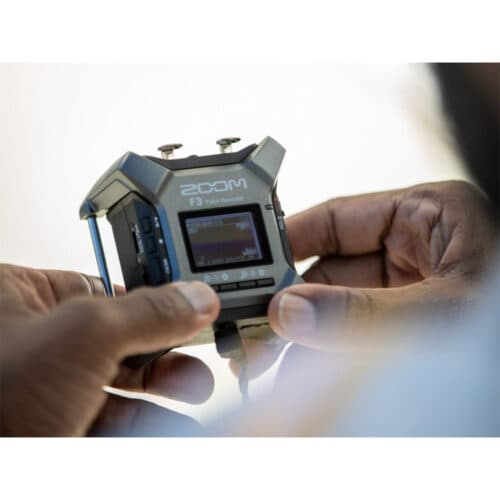 Zoom F3 Portable Field Recorder - 2 Input / 2-Track 32-Bit Float