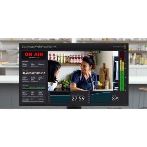 Blackmagic Web Presenter HD Streaming Solution