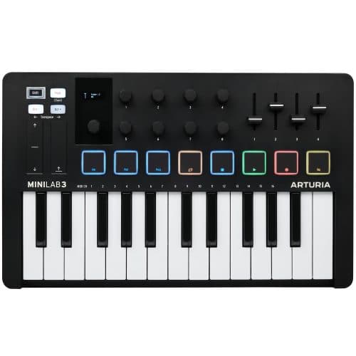 Arturia MINILAB-MK3 Black MIDI Keyboard 25 Key
