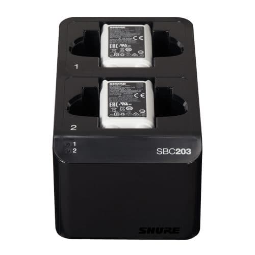 Shure SBC203 Dual Docking Recharging Station for SB903