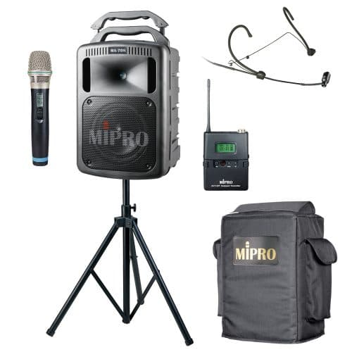MIPRO MA708-TWO Complete Portable PA Pack