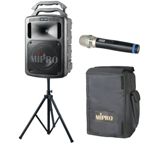 MIPRO MA708-ONE PA Speaker with Mic, Stand and Bag