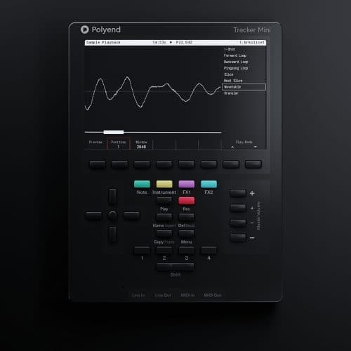 Polyend Tracker Mini Standalone Audio Workstation with Battery