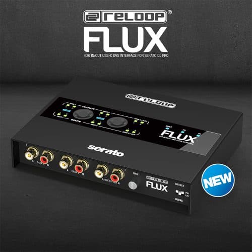 Reloop FLUX 6x6 In/Out USB-C DVS Interface for Serato DJ Pro