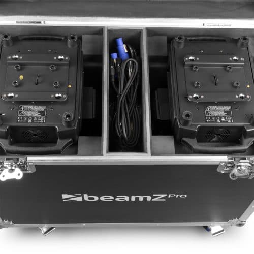 BeamZ Pro IGNITE300LED Moving Head BSW 2pcs - Flightcase