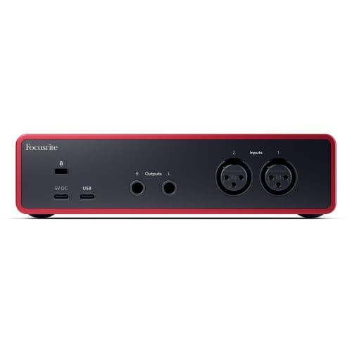Focusrite Scarlett 2i2 4th Gen USB Audio Interface