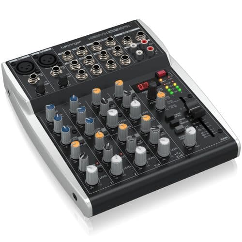 Behringer XENYX 1002SFX 10-Channel PA Mixer with USB and FX