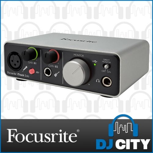 Focusrite iTrack Solo Audio Interface for iPad/Mac/PC