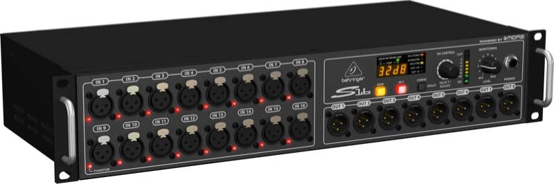 Behringer S16 Digital Snake I/O BOX with 16 MIDAS Preamps - DJ City