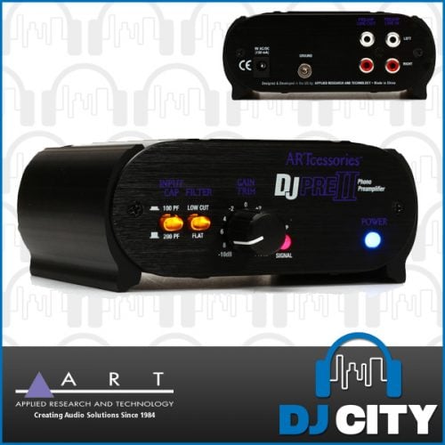 ART Pro Audio DJPre II Phono Preamplifier - Phono Preamp