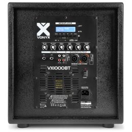 Vonyx VX1000BT Complete Active PA Speaker System - Bluetooth