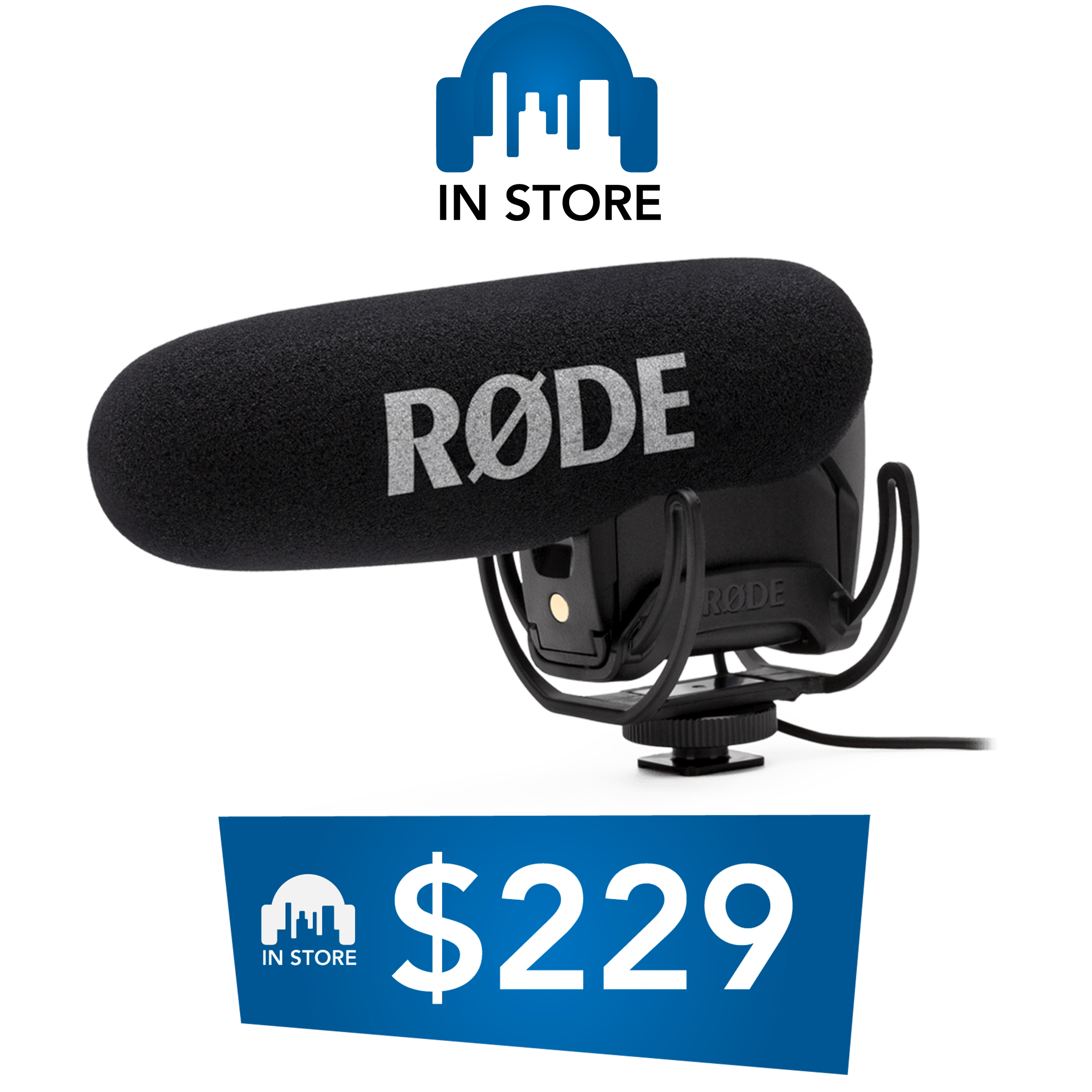 Rode VideoMic PRO Compact On-Camera Shotgun Microphone