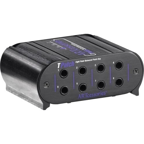 ART TPatch 8-Channel Balanced PatchBay