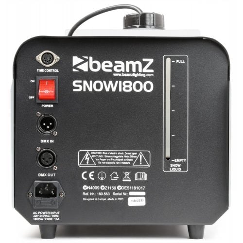 Beamz SNOW-1800 Snow Machine 1800W