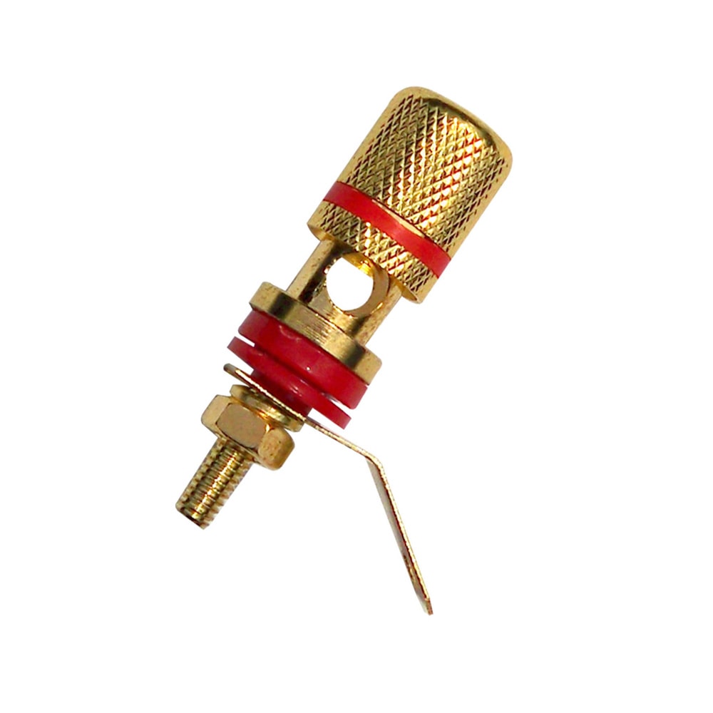 BPG-RD Binding Post Connector Red Terminal - 20 Pack