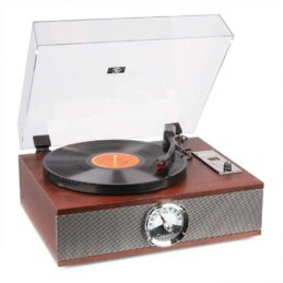 Fenton RP180 Record Player Vintage with CD Player, FM, BT - DJ City