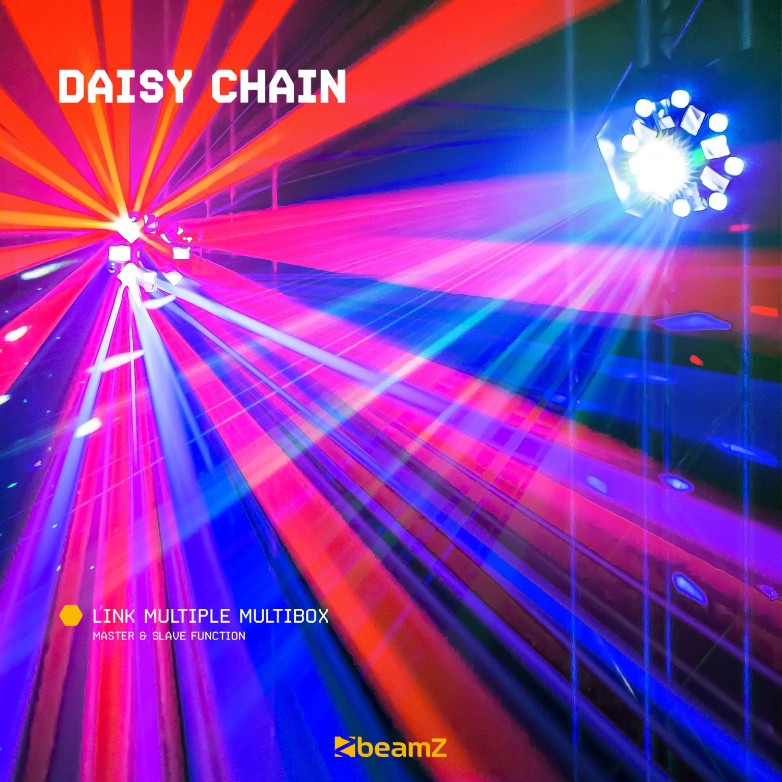 Beamz MultiBox 100W with Derby, PAR, Laser and Strobe Effect - DJ City