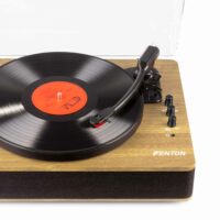 Fenton RP162LW Vinyl Record Player HQ Bluetooth (Light Wood)