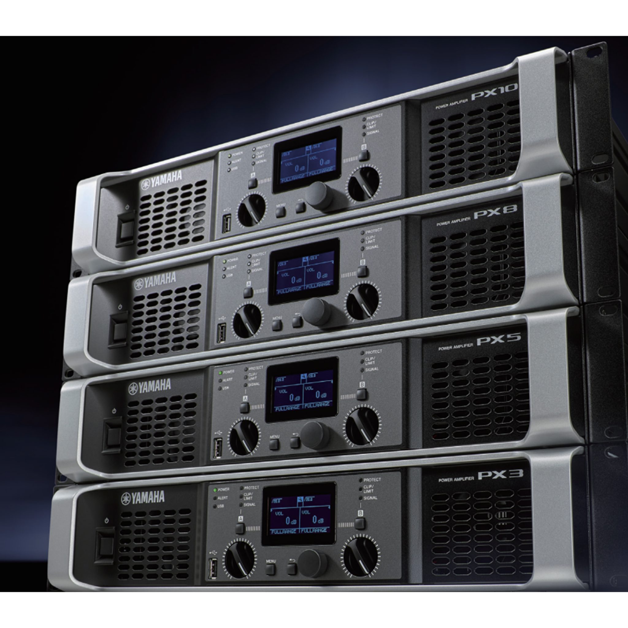 Yamaha PX8 1050W 2-Channel Power Amplifier