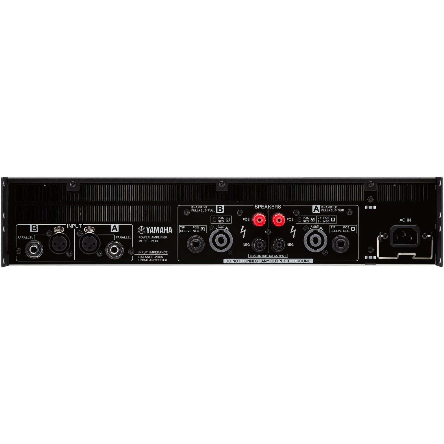 Yamaha PX10 1200W 2-Channel Power Amplifier