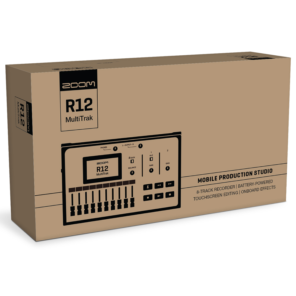 Zoom R12 Portable Multitrack Recorder