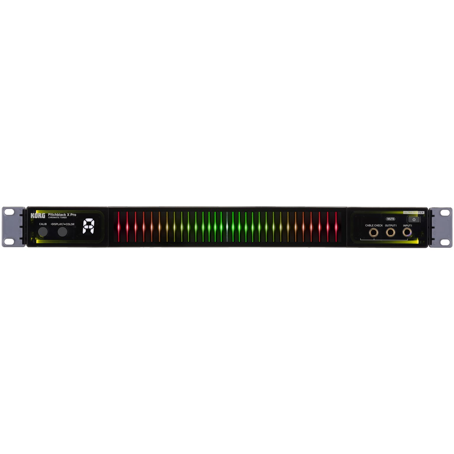 Korg Pitchblack X Pro Flagship Rack-Mounted Chromatic Tuner