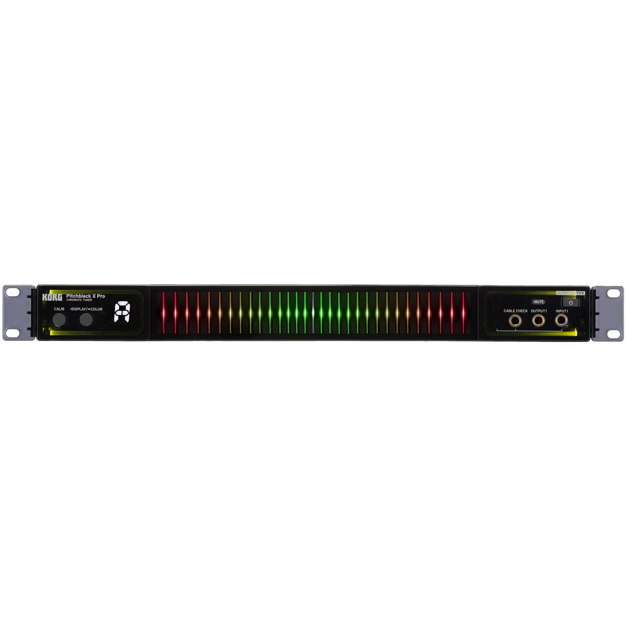 Korg Pitchblack X Pro Flagship Rack-Mounted Chromatic Tuner
